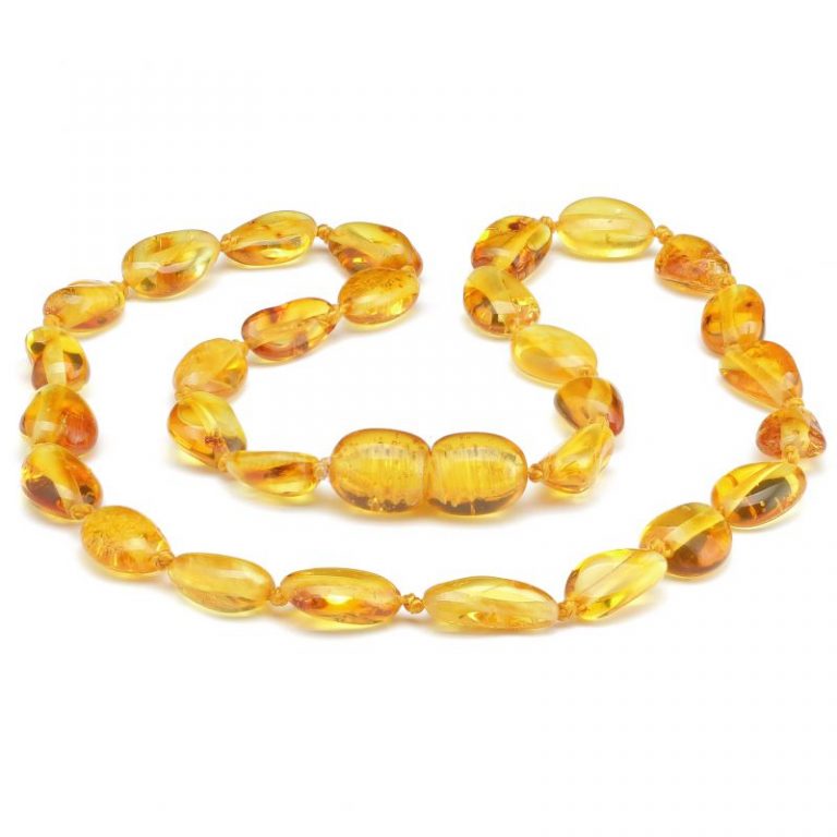 Início / Colar Âmbar / Colar Âmbar Bebê / Colar de âmbar bebê olive mel ...